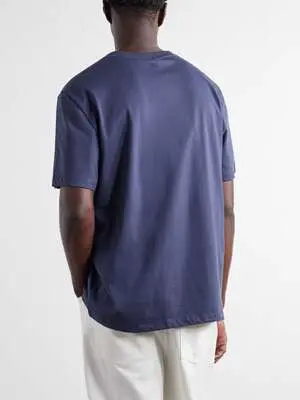 Loewe Embroidered Cotton-jersey T-shirt
