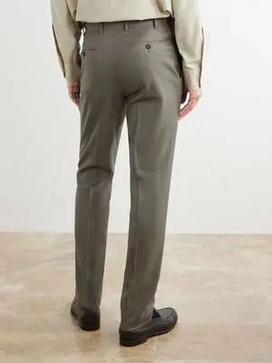 Canali Straight-leg Wool Suit Trousers