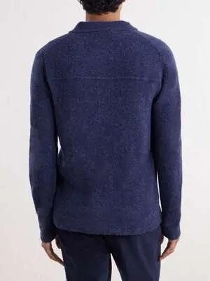 SLOWEAR Bouclé Wool-blend Cardigan