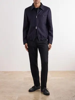 SLOWEAR Il Primo Wool-canvas Jacket