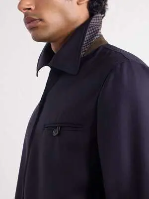 SLOWEAR Il Primo Wool-canvas Jacket