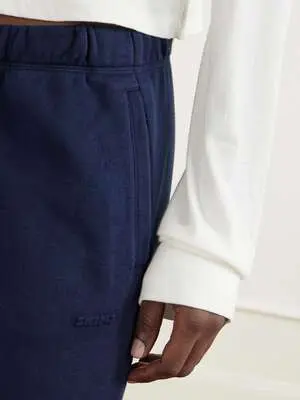 SKIMS Drawsting Cotton-blend Jersey Straight-leg Pants