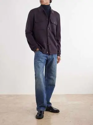 Orlebar Brown Brigg Merino Wool Overshirt