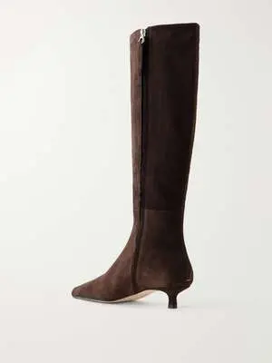 AeydĒ Sabrina 35 Suede Knee Boots
