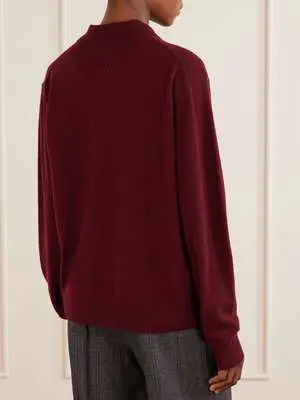 NILI LOTAN Jovan Cashmere Polo Sweater