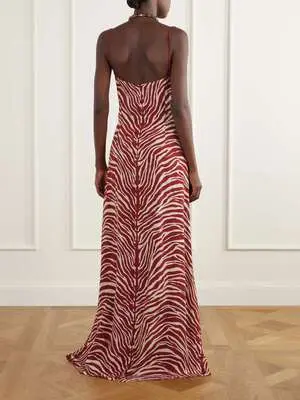 CALA DE LA CRUZ Pontevedra Jersey Maxi Dress