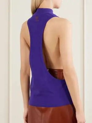 Versace Stretch-cotton Jersey Tank