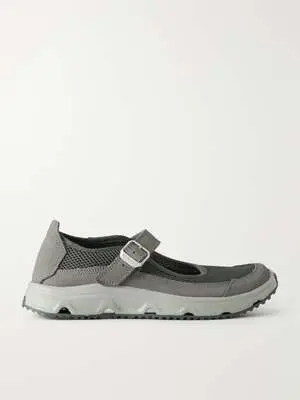 SALOMON Rx Marie-jeanne Leather-trimmed Mesh Sandals
