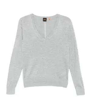 Hugo Boss V-neck Long Sleeve T-shirt