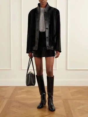BLAZÉ MILANO Coci Plush Mini Skirt