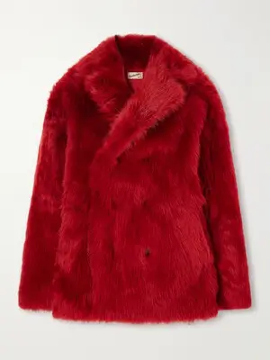 SANDERLAK Sandrlak Shearling Coat