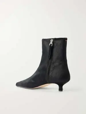AeydĒ Sofia Calf Hair Ankle Boots