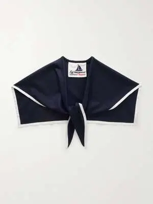 LES VACANCES D'IRINA Wool And Cashmere-blend Scarf