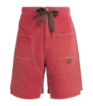 Kapital Contrast-stitch Shorts