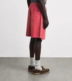 Kapital Contrast-stitch Shorts