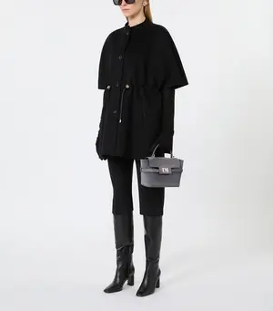 Max Mara Suede Margaux Top-handle Bag