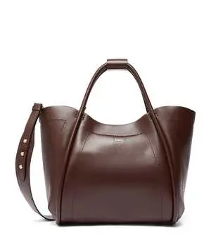 Max Mara Leather Marine Top-handle Bag - Brown