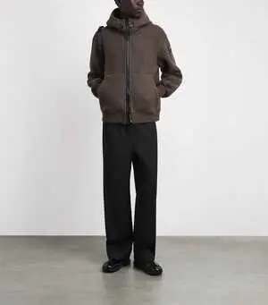 Canada Goose Wool-blend Fleece Chilliwack Bomber Jacket