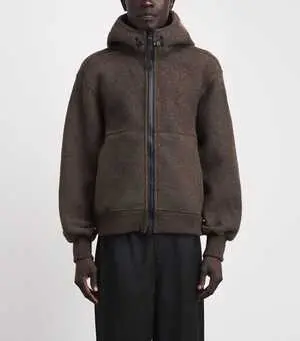 Canada Goose Wool-blend Fleece Chilliwack Bomber Jacket