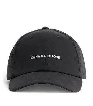 Canada Goose Embroidered Logo Baseball Cap - Black