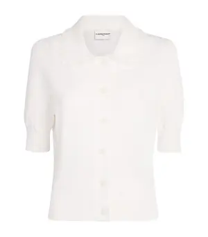 Claudie Pierlot Lace-trim Blouse - White