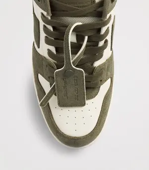 Off-White Suede "out Of Office" Sneakers