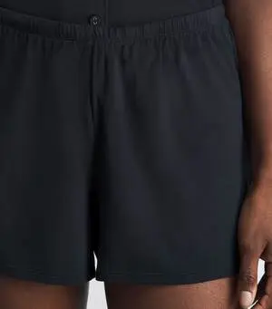 SKIMS Sleep Short-sleeve Pyjama Set - Black