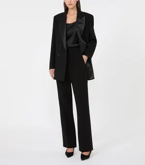 Max Mara Satin-lapel Blazer