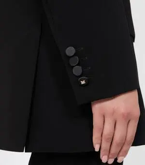 Max Mara Satin-lapel Blazer