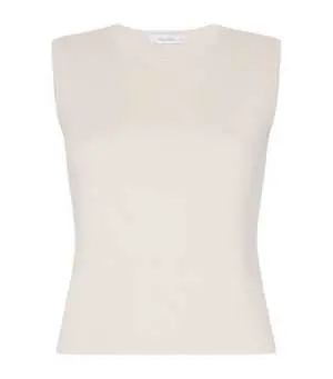 Max Mara Virgin Wool-cashmere Knitted Top