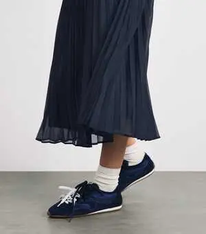 Claudie Pierlot Trompe-l'œil Bi-material Midi Dress