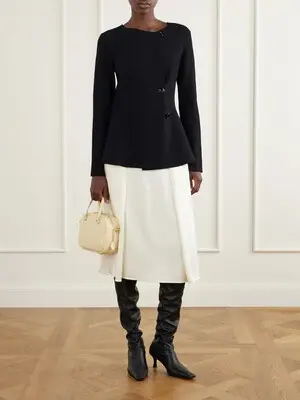 JIL SANDER Vision Mini Leather Tote