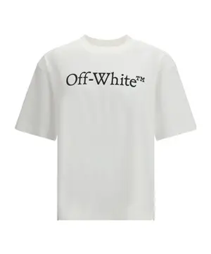 Off-White Big Bookish Skate Crewneck T-shirt - White
