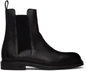 Emporio Armani Round-toe Ankle Boots
