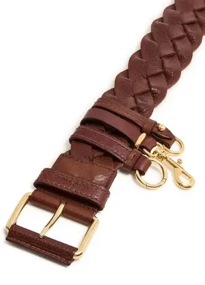 Miu Miu Braided Leather Belt