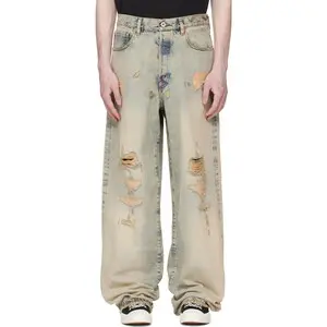 Kenzo Turn Up Wide Fit Jeans