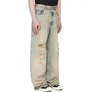 Kenzo Turn Up Wide Fit Jeans