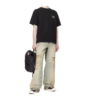 Kenzo Turn Up Wide Fit Jeans
