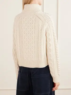 NILI LOTAN Ezren Wool Turtleneck Sweater