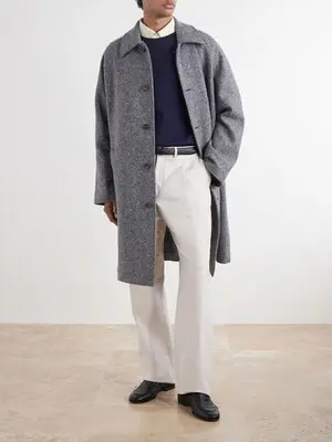 Eleventy Wool-blend Overcoat