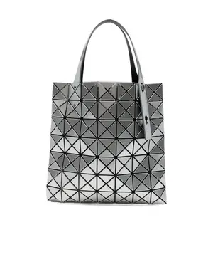Issey Miyake Prism Basics Geometric Tote Bag - Silver
