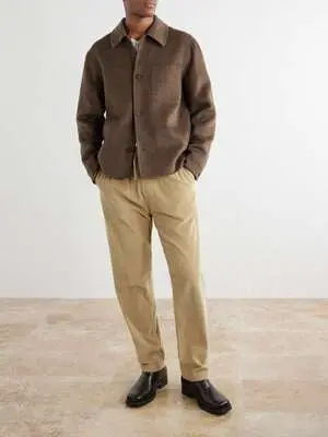 Hartford Dary Wool-blend Felt Blouson Jacket