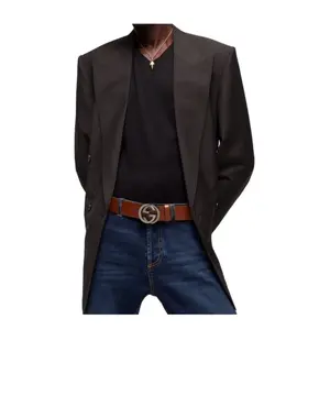 Gucci Wide Belt With Interlocking G Buckle