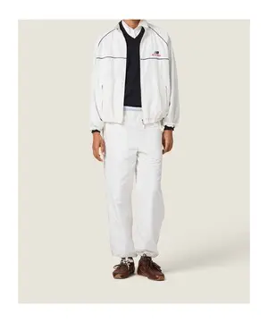 Miu Miu Technical Poplin Blouson Jacket