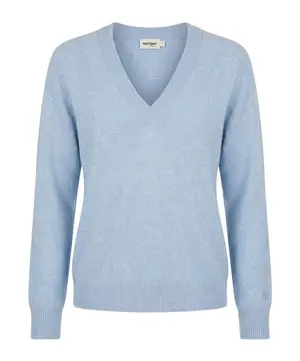 NOTSHY V-neck Sweater - Blue