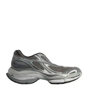 Balenciaga D'orsay Sneaker In Grey/black - Gray/black