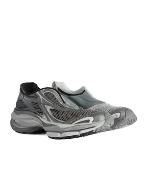 Balenciaga D'orsay Sneaker In Grey/black - Gray/black