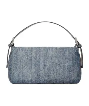 Fendi Baguette 26424 Denim Bag