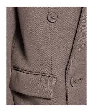 Balenciaga Hooded Tailor Coat - Smoke