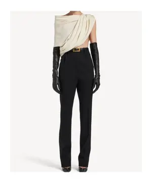 Balenciaga High Waist Slim Pants